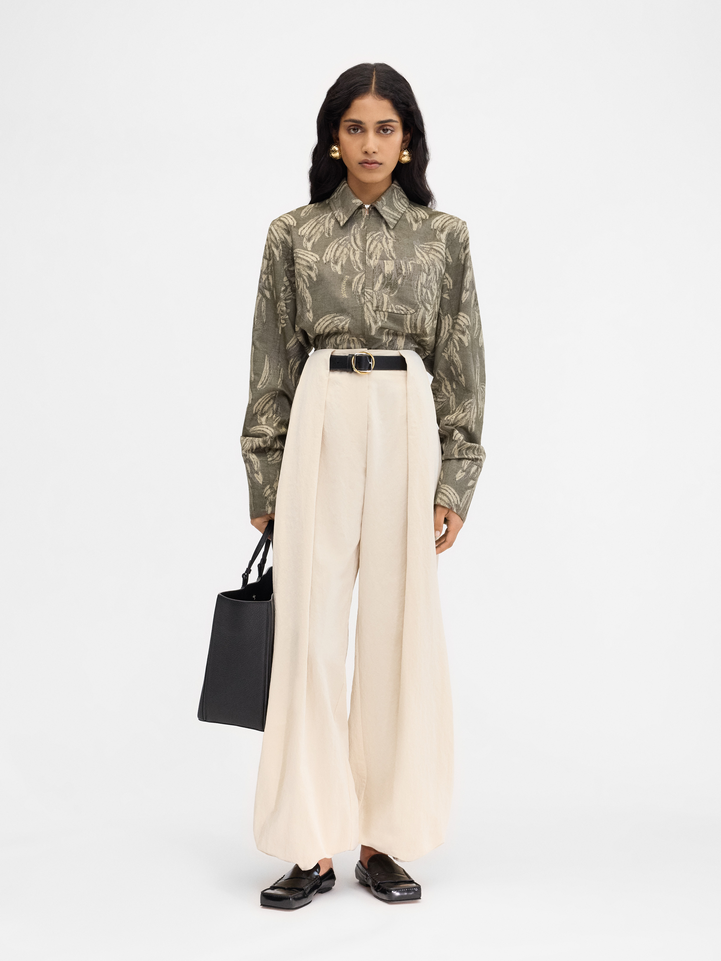 The Mirada shirt, Green | JACQUEMUS KSA