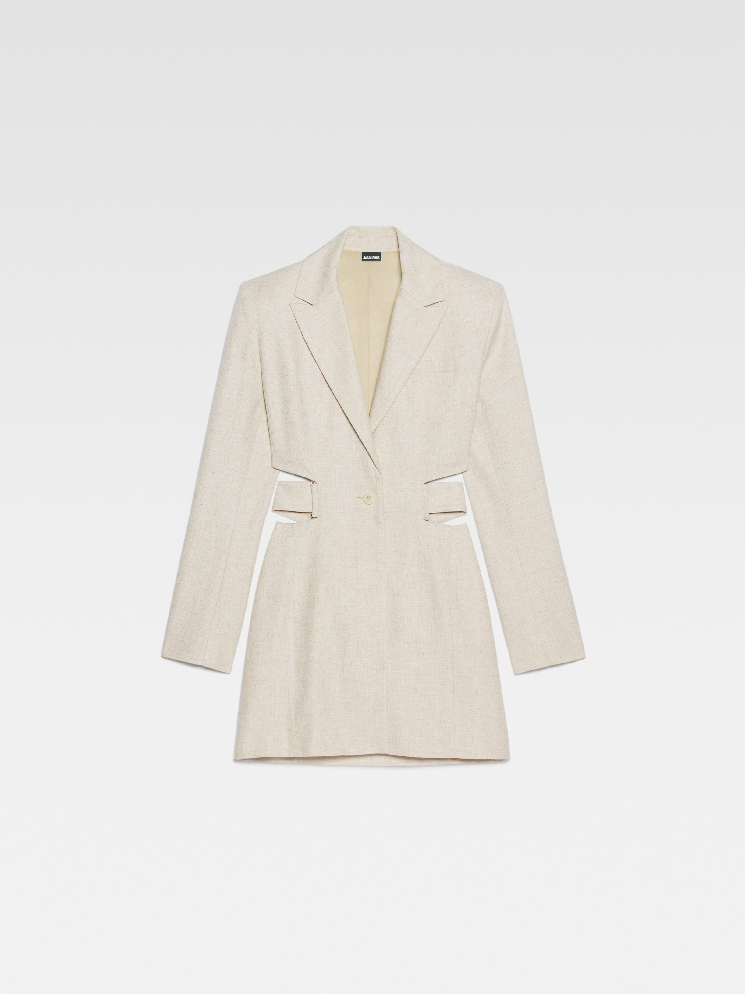 The Bari dress, Beige/Naturals | JACQUEMUS KSA