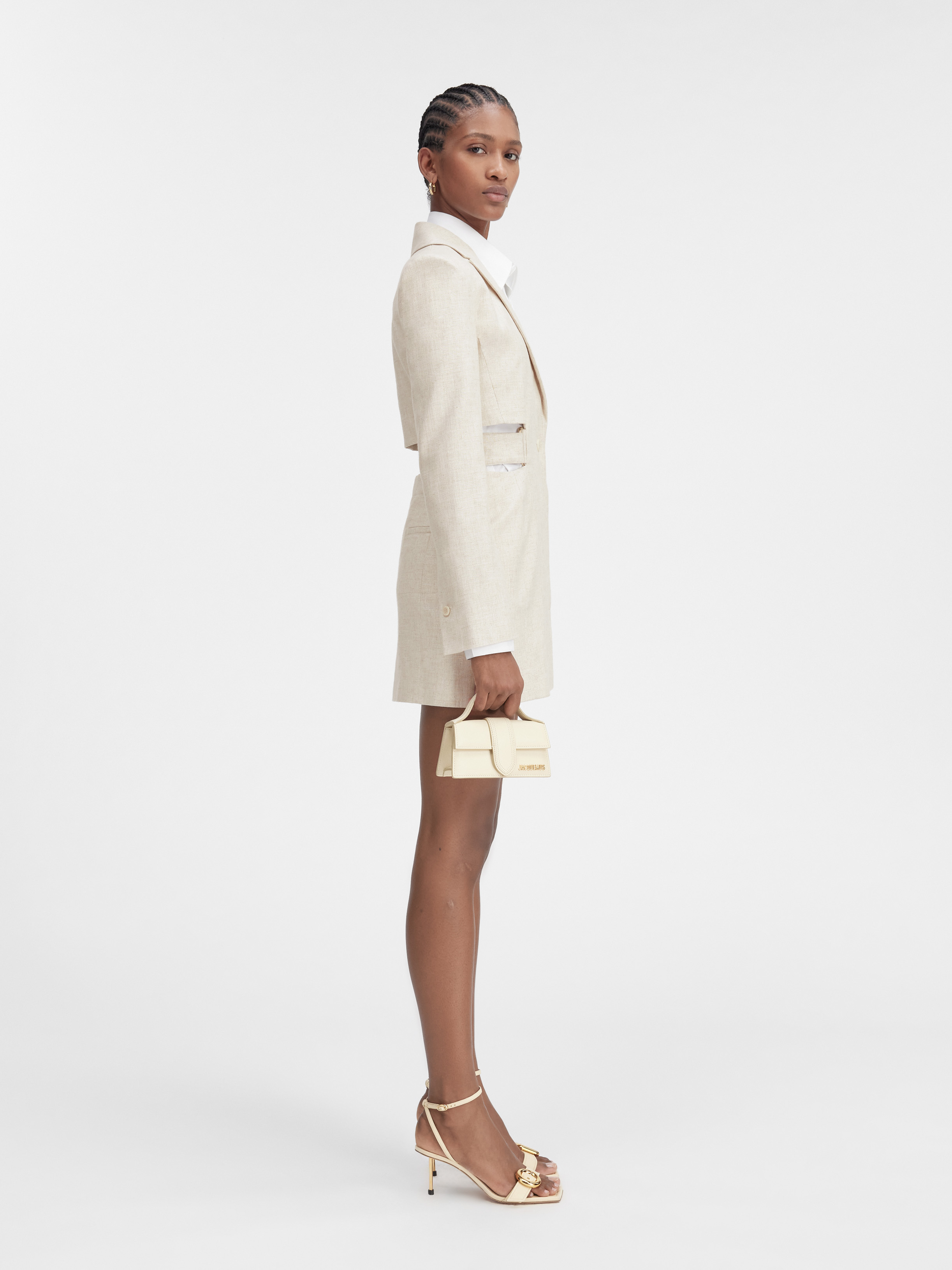 The Bari dress, Beige/Naturals | JACQUEMUS KSA