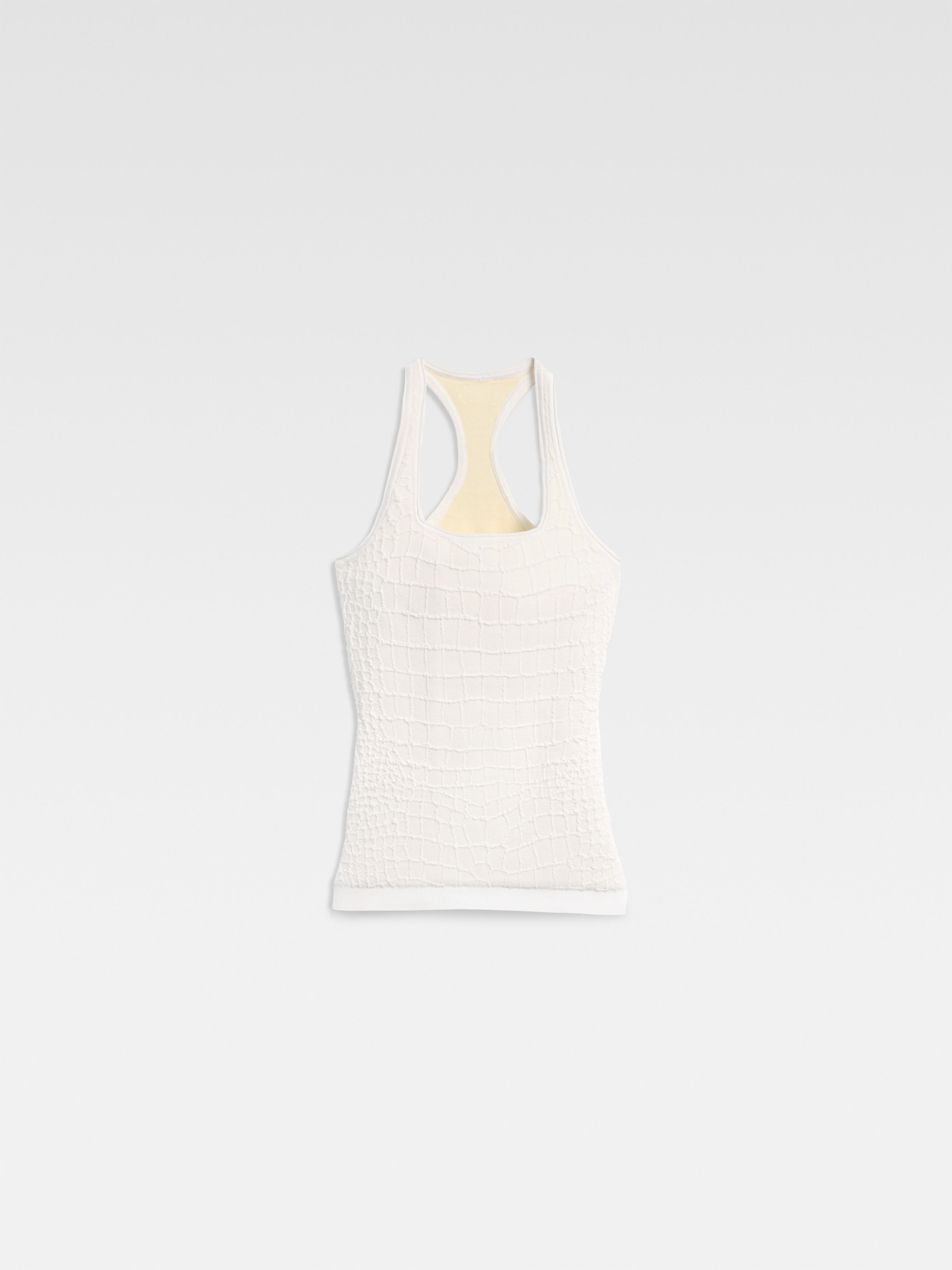 The Scala tank top, White | JACQUEMUS KSA
